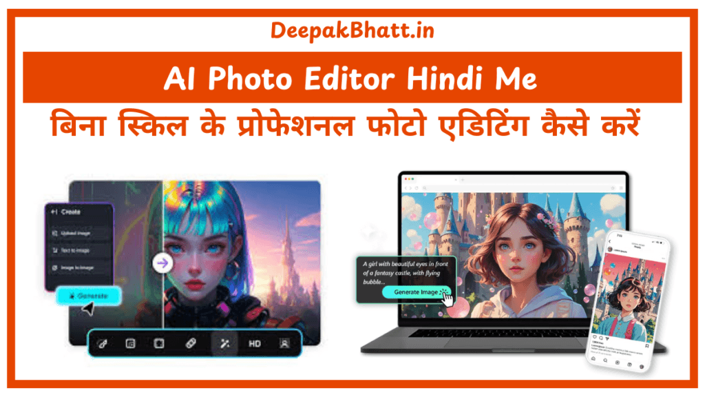 AI Photo Editor: बिना स्किल के प्रोफेशनल फोटो एडिटिंग कैसे करें?